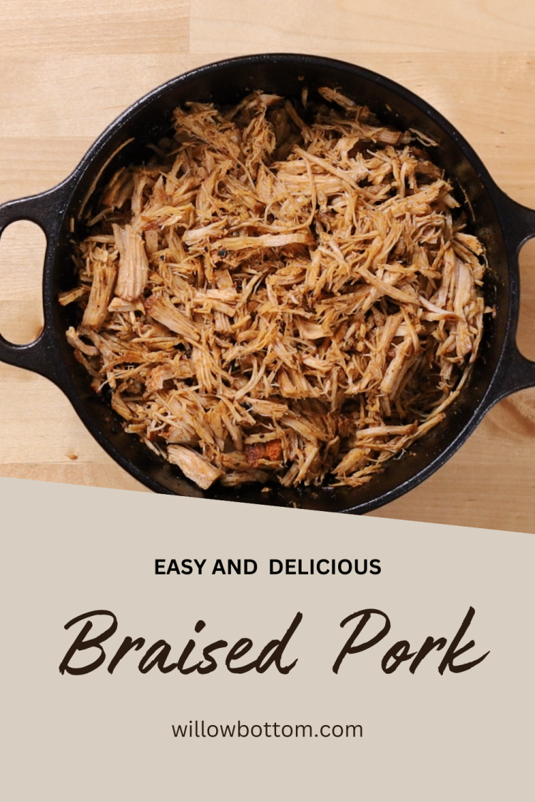 Savory Braised Pork Tenderloin Recipe • Willowbottom Homestead