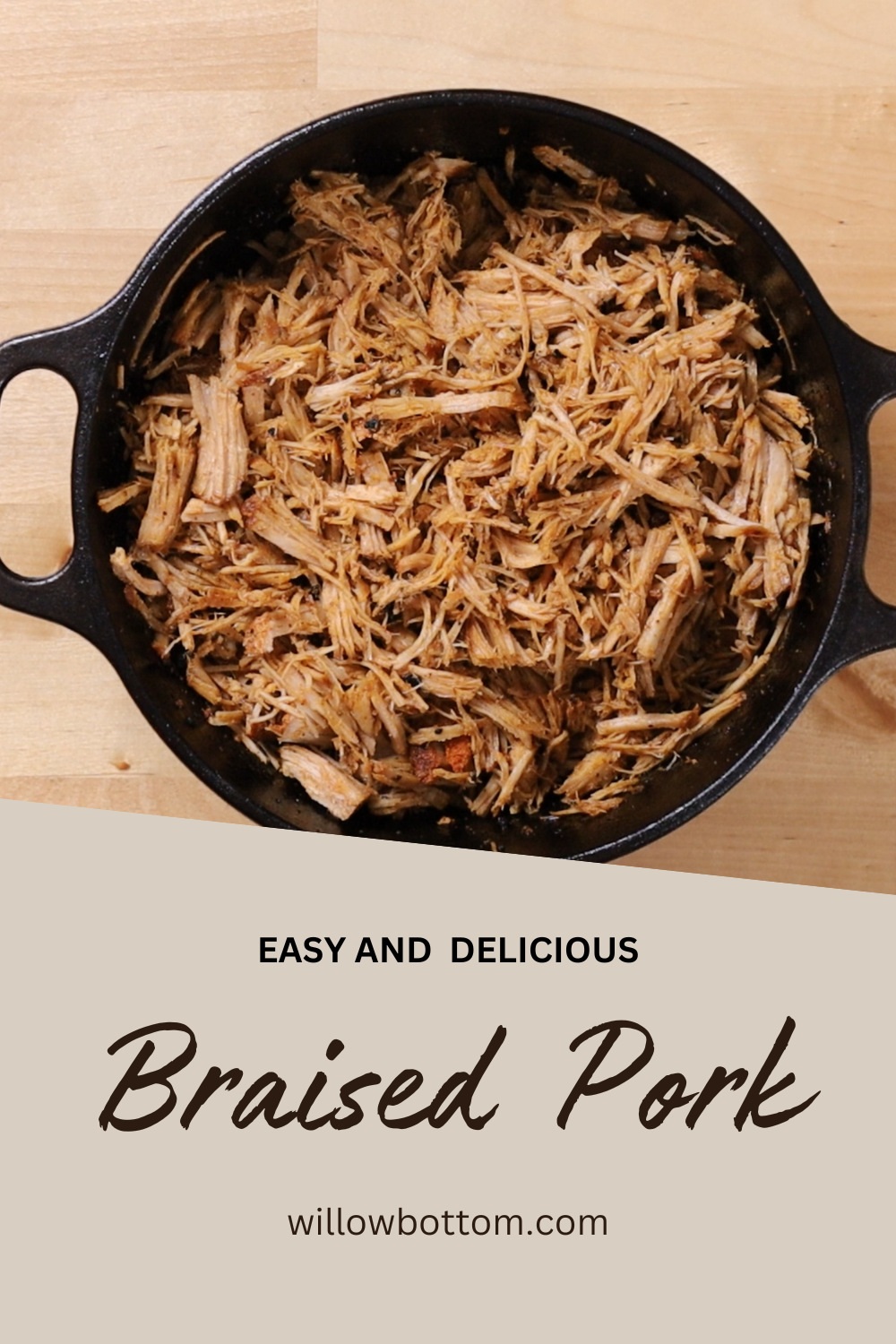 Savory Braised Pork Tenderloin Recipe • Willowbottom Homestead